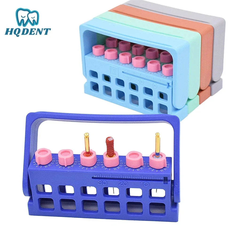 Dental 6 Holes Autoclavable Root Canal Disinfection Box With 15 Times Memory High Quality Endo ...