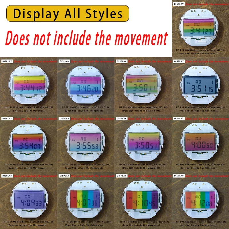 【New】DIY Suitable For F91/WS-7 retro small square ins style screen ...