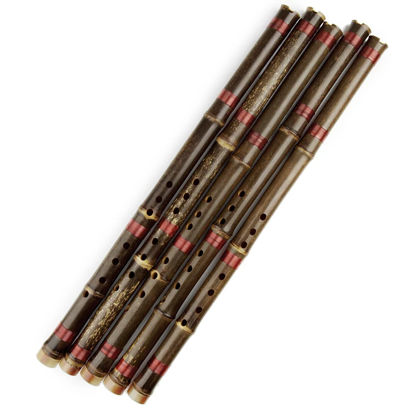 G-Key-Flute-Chinese-Red-Line-8-Holes-Hole-Bamboo-Flauta-Traditional ...