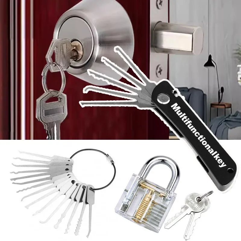 Lock Pick Set Training Locks Lockpicking Locksmith Unlocking Locksmith ...