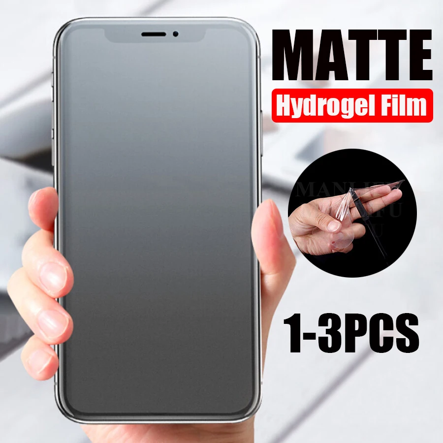 Screen Protector Film | Hydrogel Film Iphone | Matte Hydrogel Film ...