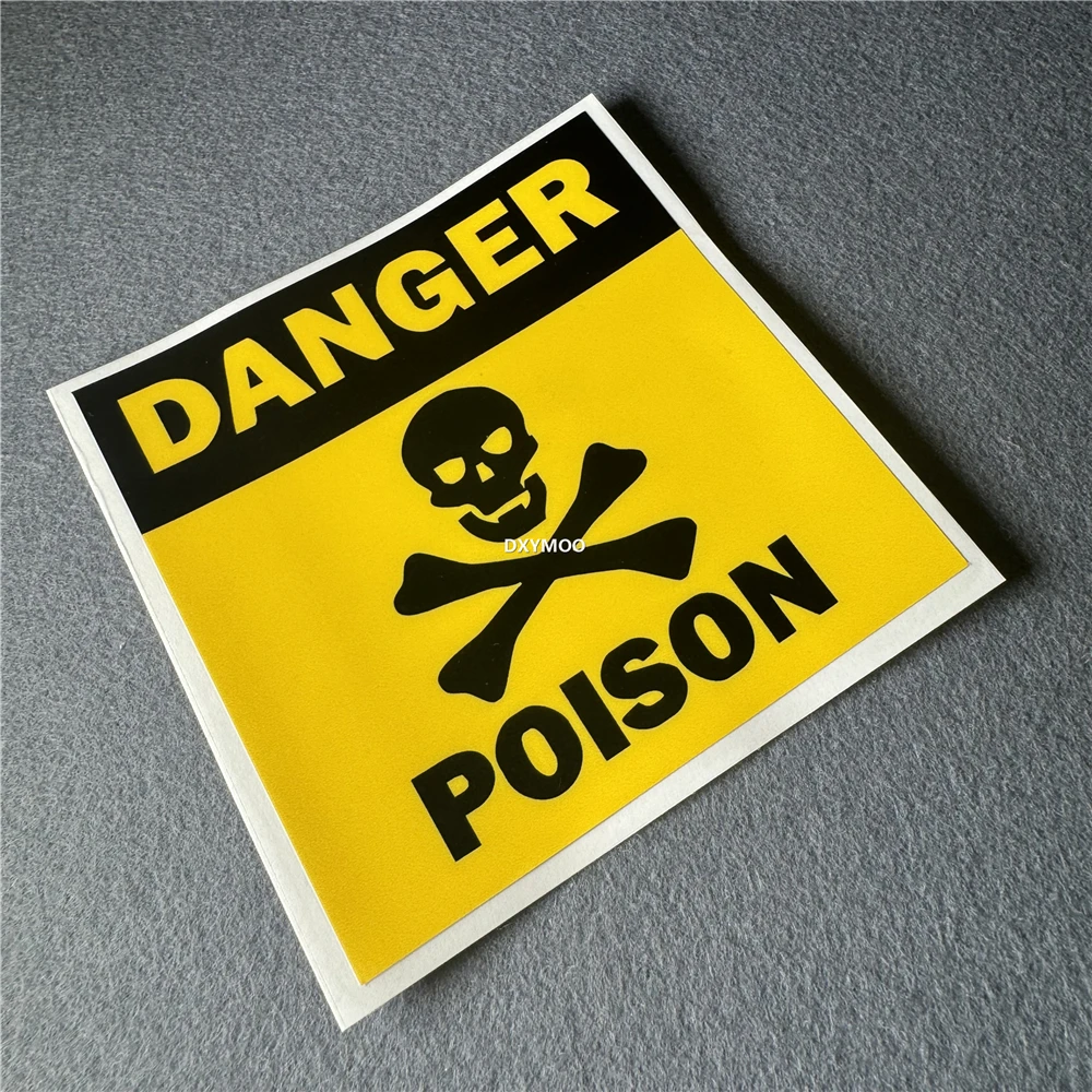 DANGER-POISON-Stickers-Car-Styling-Auto-Exterior-Decoration-Applique ...