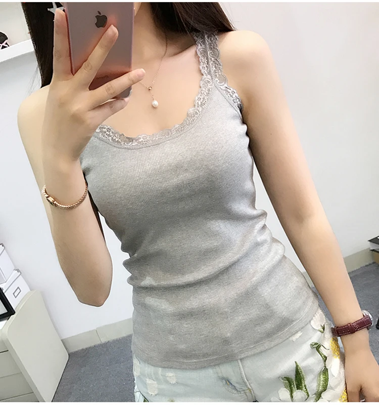 Summer-Women-Sleeveless-Tanks-Top-Bodycon-Temperament-Sexy-Lace ...