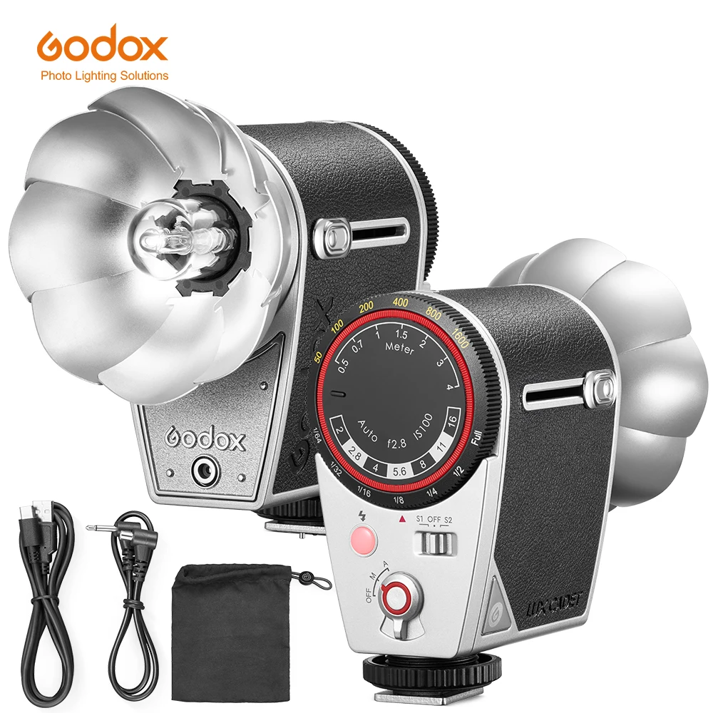 Godox-Lux-Cadet-Retro-Camera-Flash-Speedlite-Trigger-Built-In ...