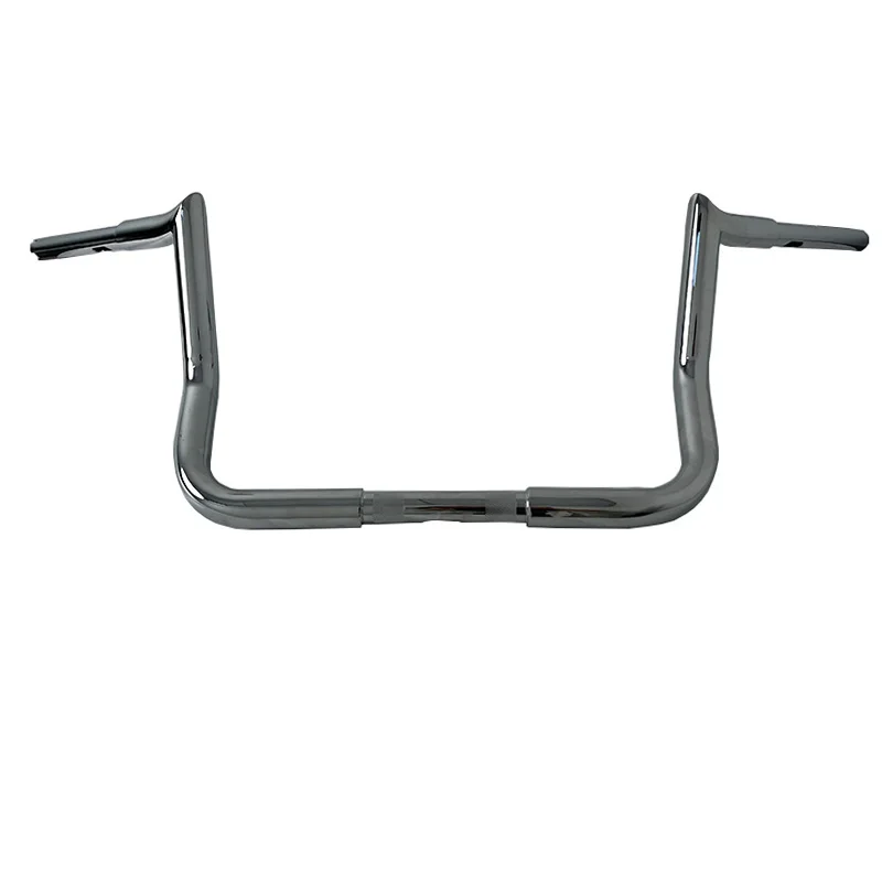 Motorcycle-Ape-hanger-handlebars-32mm-12-14-16-inch-black-chrome-rough ...