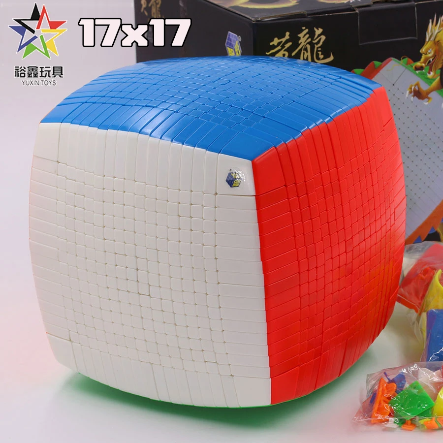 YuXin-Magic-Cube-17x17-HuangLong-17x17x17-Puzzle-R-Cubo-M-gico ...