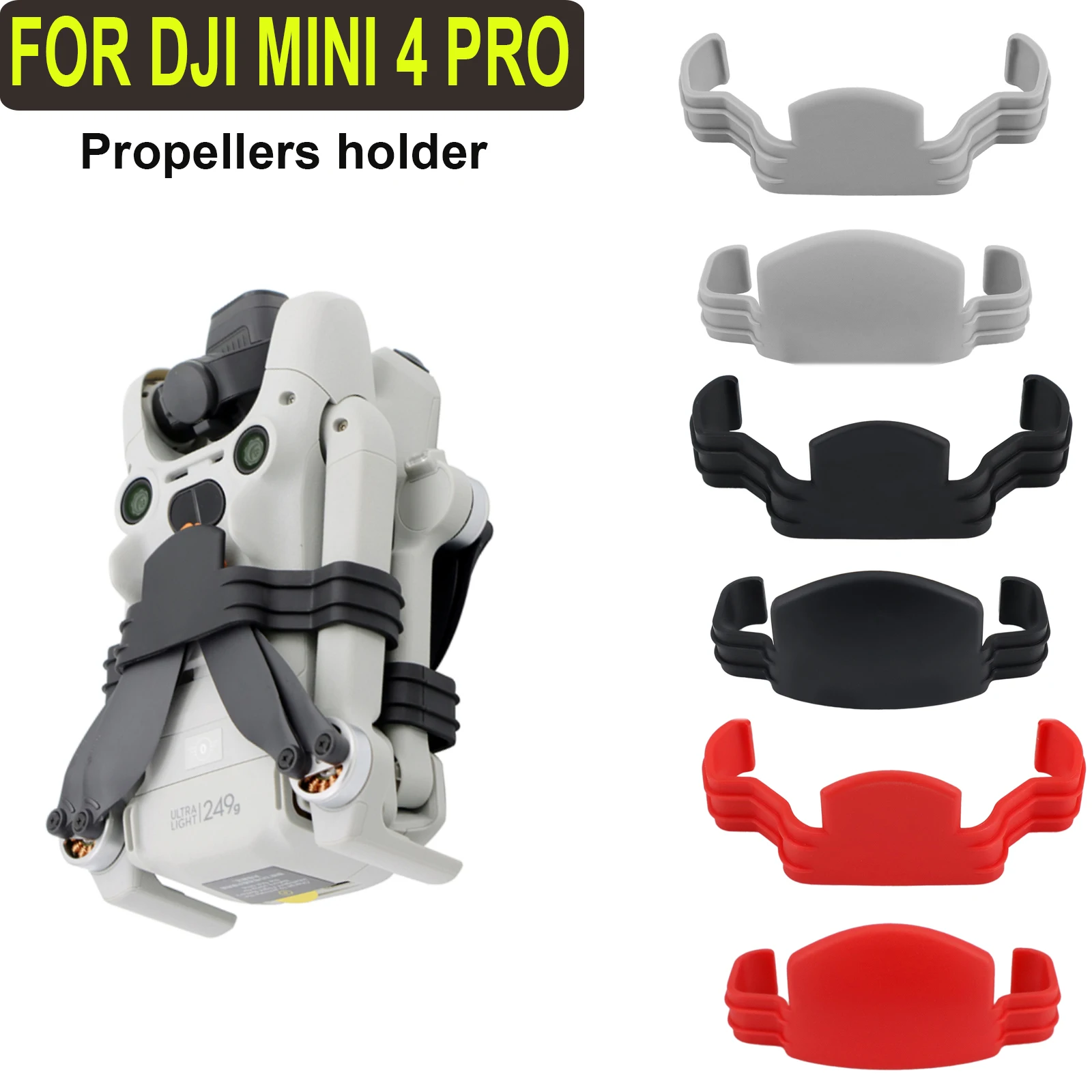For-DJI-mini-4-pro-Props-Holder-Propeller-Fixed-Flexible-for-DJI-Mini-3 ...