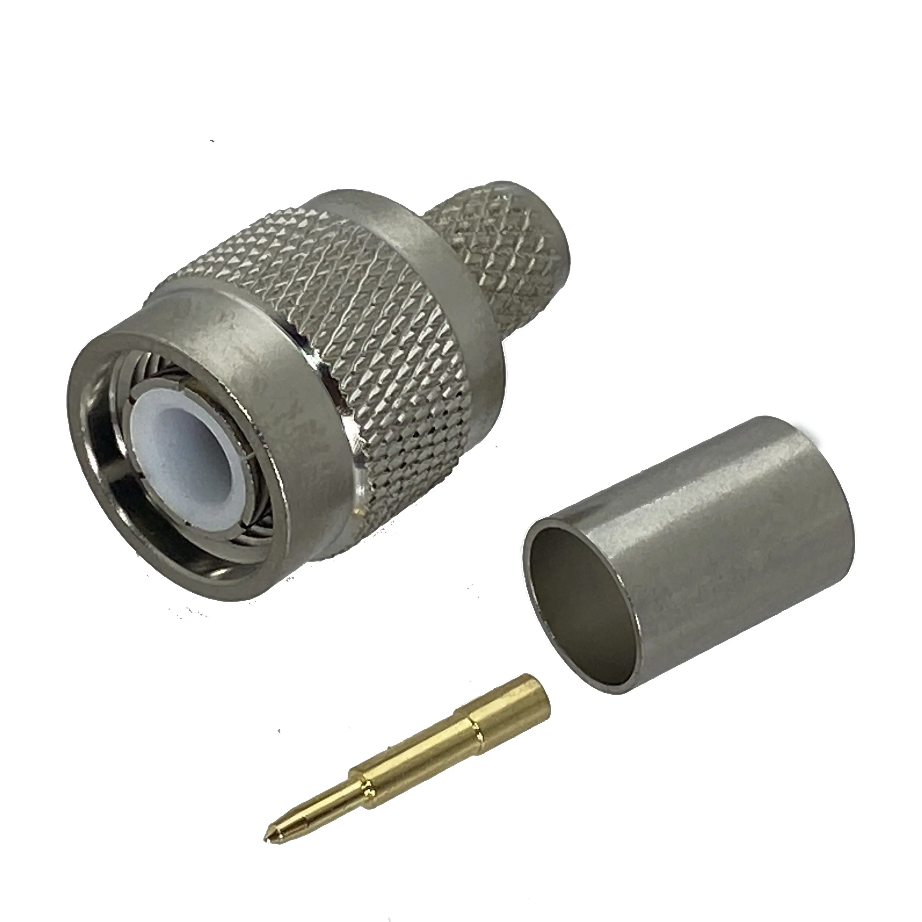 1pcs-Connector-TNC-Plug-Male-Crimp-For-RG5-RG6-5D-FB-LMR300-Cable-RF ...