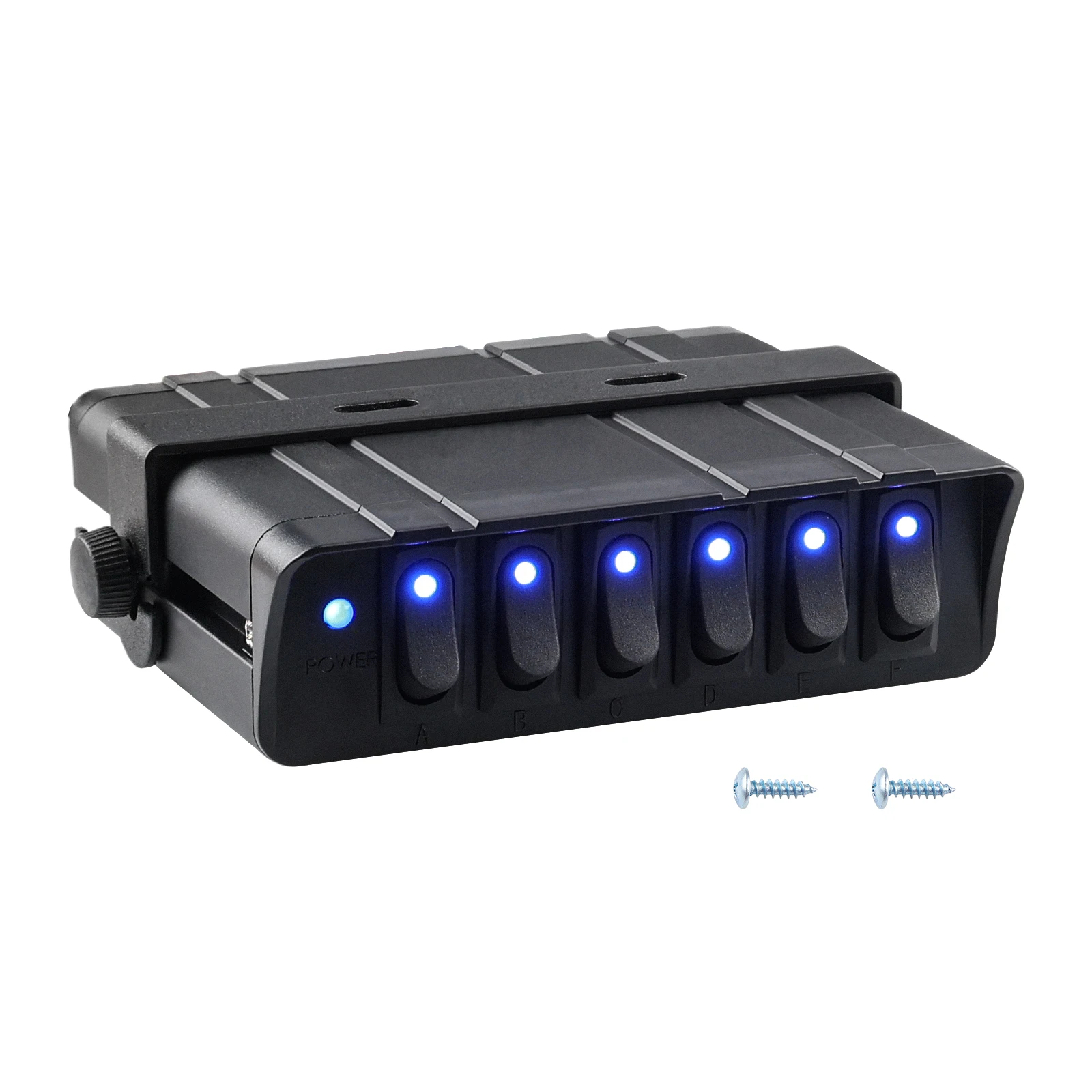 Switch-Panel-LED-Rocker-Switch-Box-Panel-12V-24V-For-Marine-Boat-Truck ...