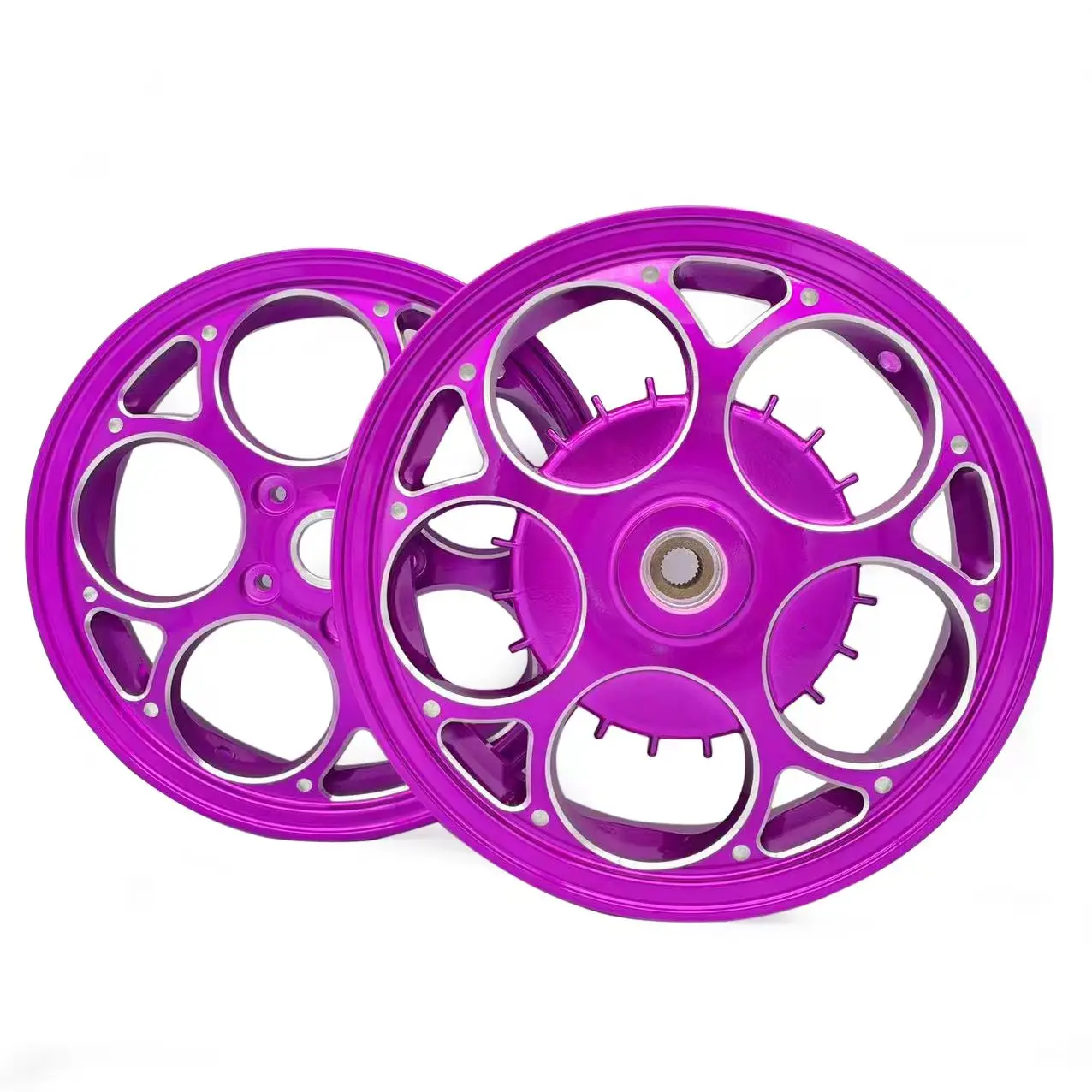 Modified Motorcycle CNC aluminium alloy front rear wheel rim GTS300 ...