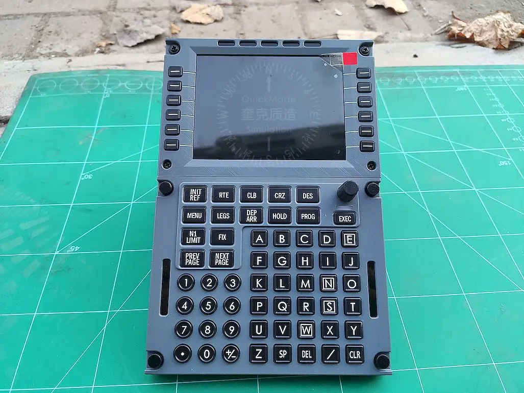 Quake가 만든 QCDU 보잉 B737 에어버스 A320 CDU FMC MCDU 비행 컴퓨터, 2023 신제품 ...