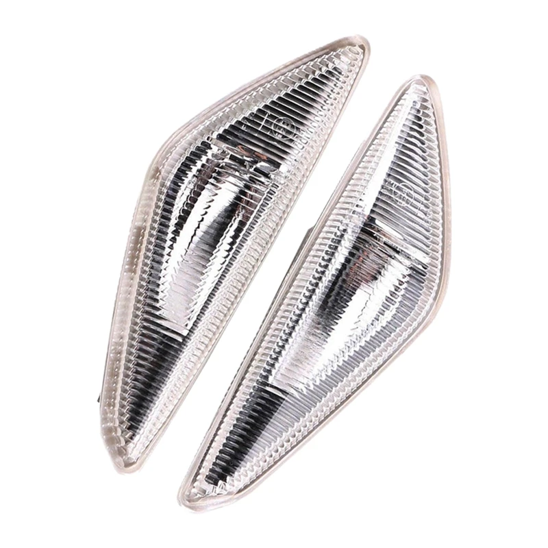 1 Pair For-BMW X3 X5 X6 E70 E71 2008-2014 F25 Fender Side Marker Turn ...