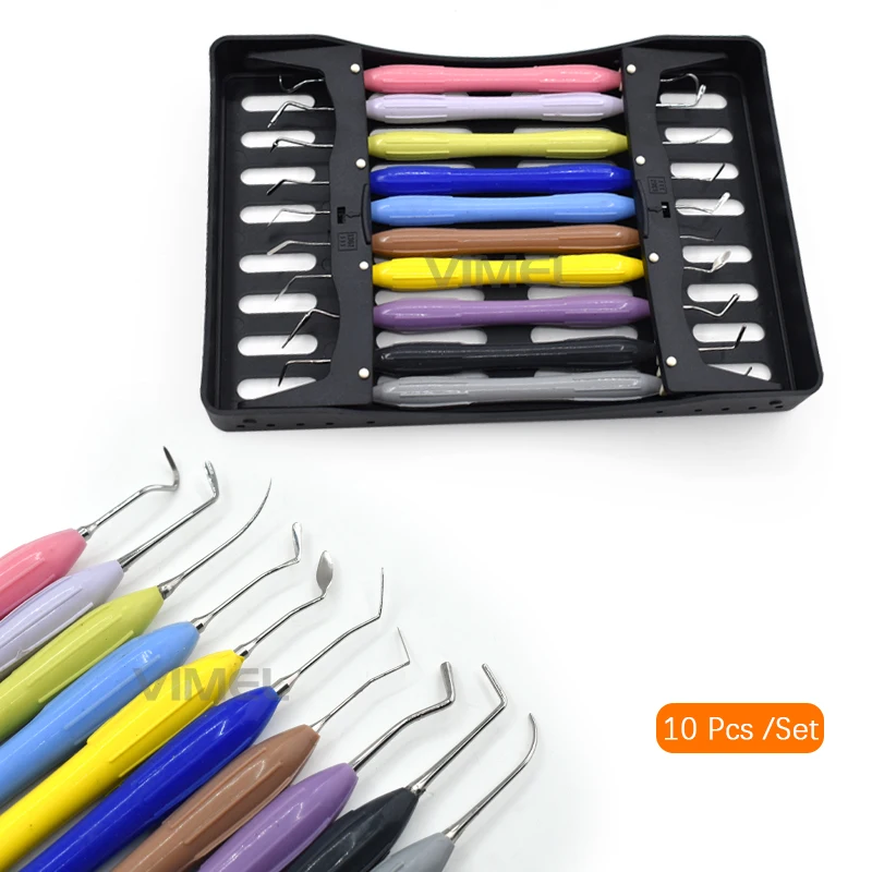10pcs-Dental-Resin-Composite-Filling-Instruments-Kit-with-Cassette ...