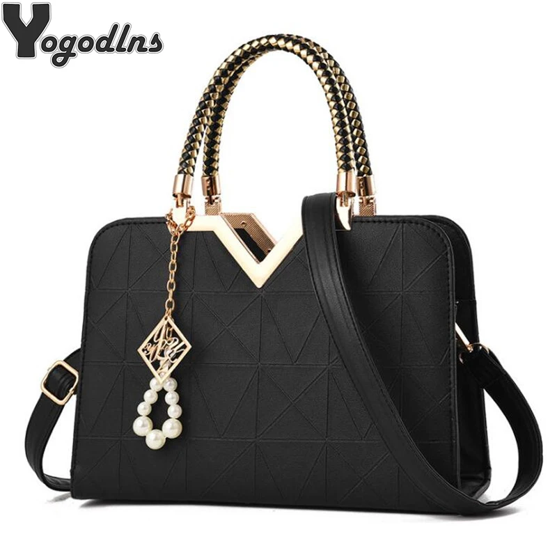 Luxus-Design-Handtasche-Frauen-PU-Leder-Mode-Marke-Umh-ngetaschen-Gro-e ...