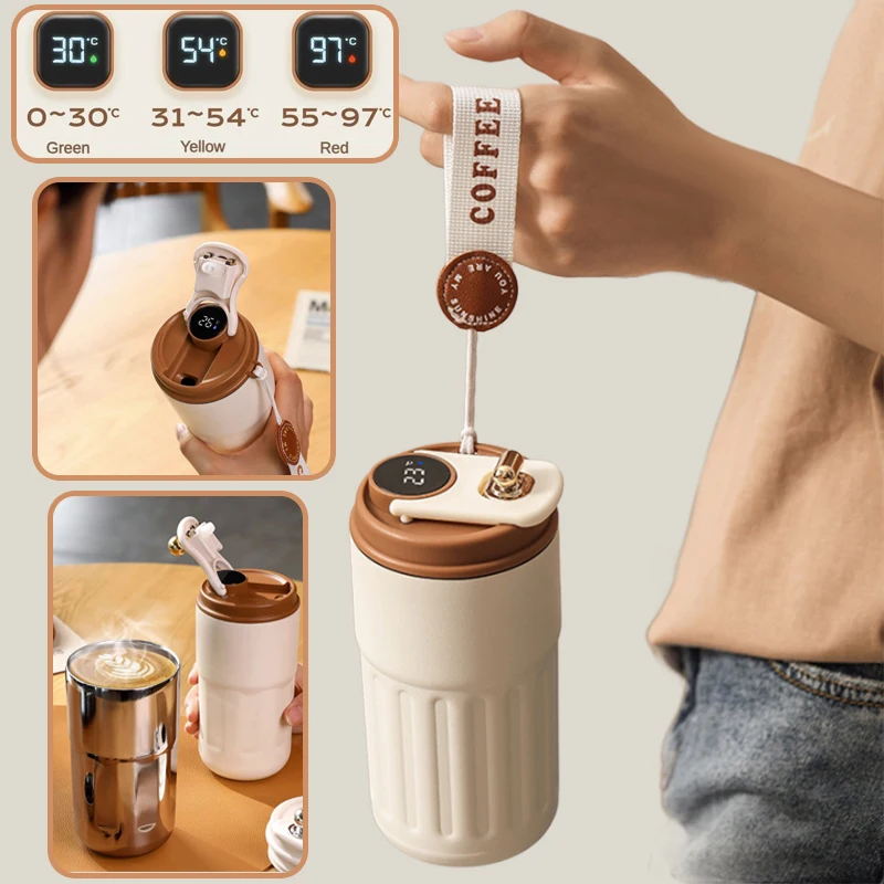 Portable-450ml-Smart-Vacuum-Coffee-Cup-316-Stainless-Steel-LED-Temperature-Display-Thermos ...