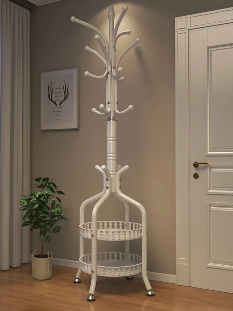 Iron-Art-Floor-Mounted-Clothes-and-Hats-Rack-Floor-Mounted-Household ...