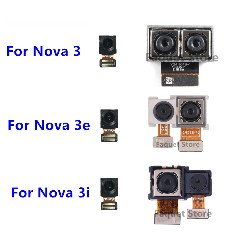 Rear-Front-Camera-For-Huawei-Nova-3-3e-3i-Backside-Small-Frontal-Back ...