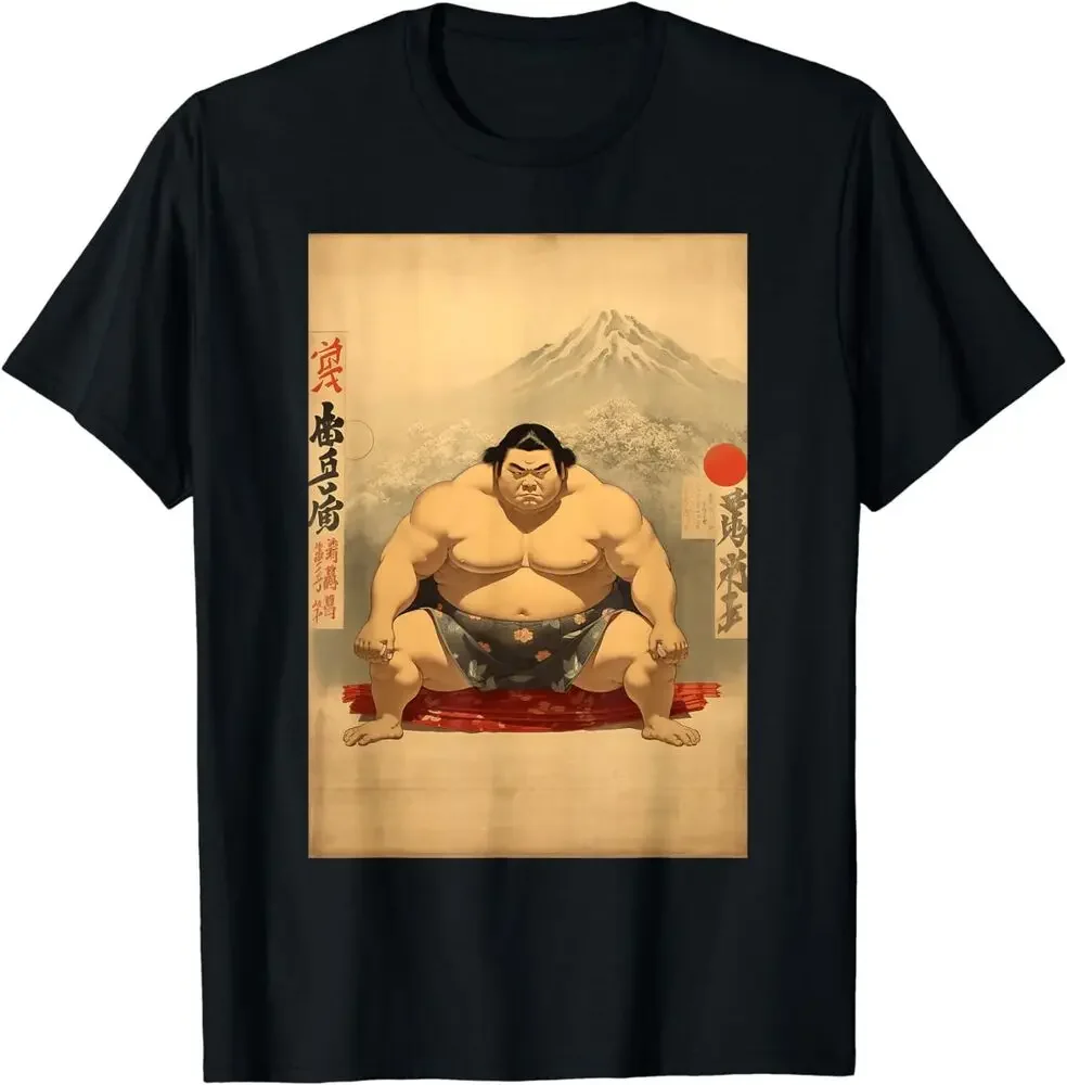 Sumo-Wrestler-I-Love-Japanese-Sumo-Vintage-T-Shirt-High-Quality-100 ...