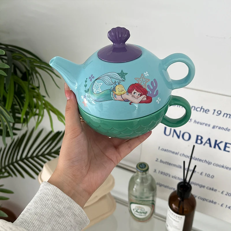 Disney-1piece-The-Little-Mermaid-princess-teapot-mug-Action-Figure-Toy ...