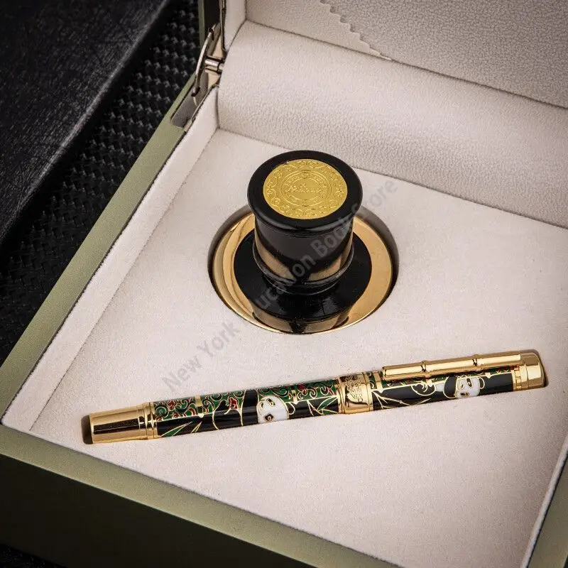 Hero-Pen-Limited-Edition-Panda-Commemorative-18K-Gold-Pen-High-end ...