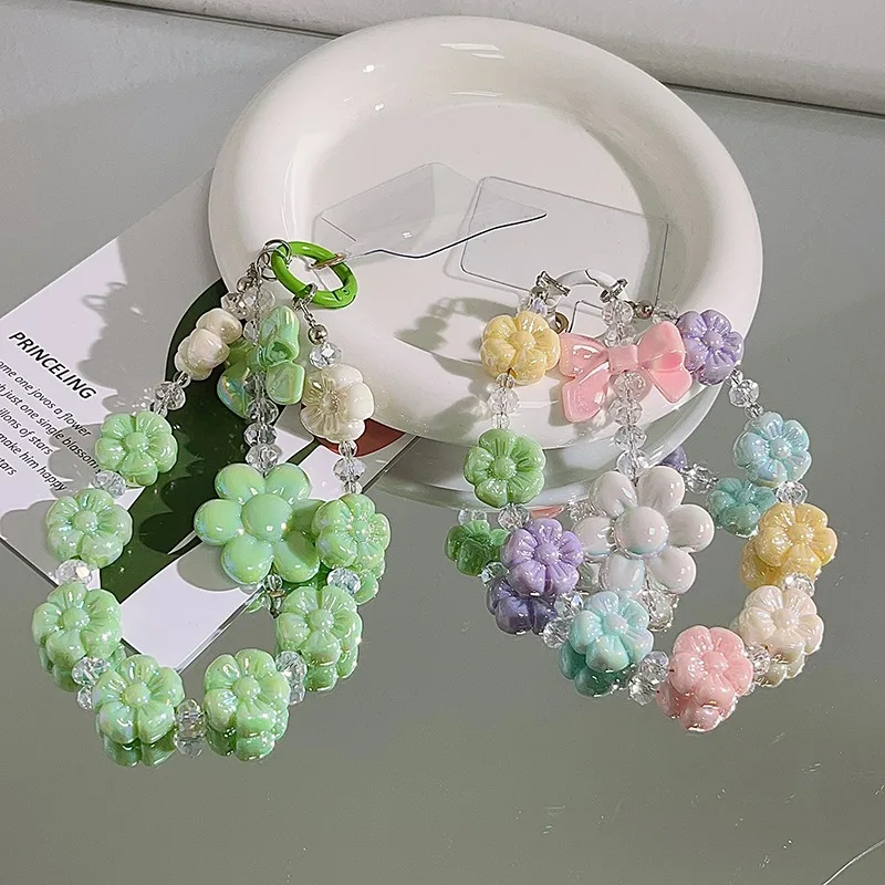 Korean-Mobile-Phone-Colorful-Vivid-Brilliant-Brilliant-Bracelet-Chain ...