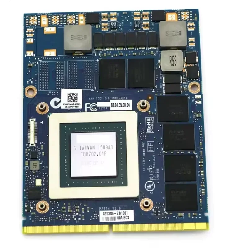 WV6W6 / P1MM5 - Genuine GTX 970M 6GB MXM Video Graphics Card for ...