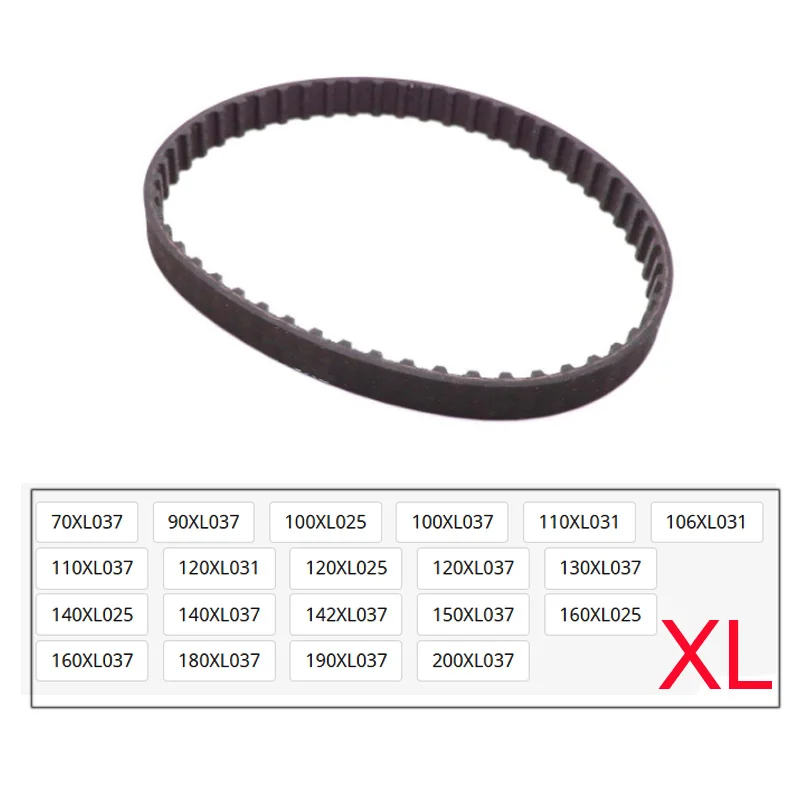 Timing Belt Drive Belt Width 037 031 025 Length 70 90 96 100 106 110 ...
