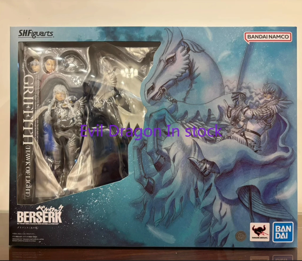 Figuras-de-acci-n-originales-de-Sh-Figuarts-Griffith-SHF-Hawk-Of-Light ...