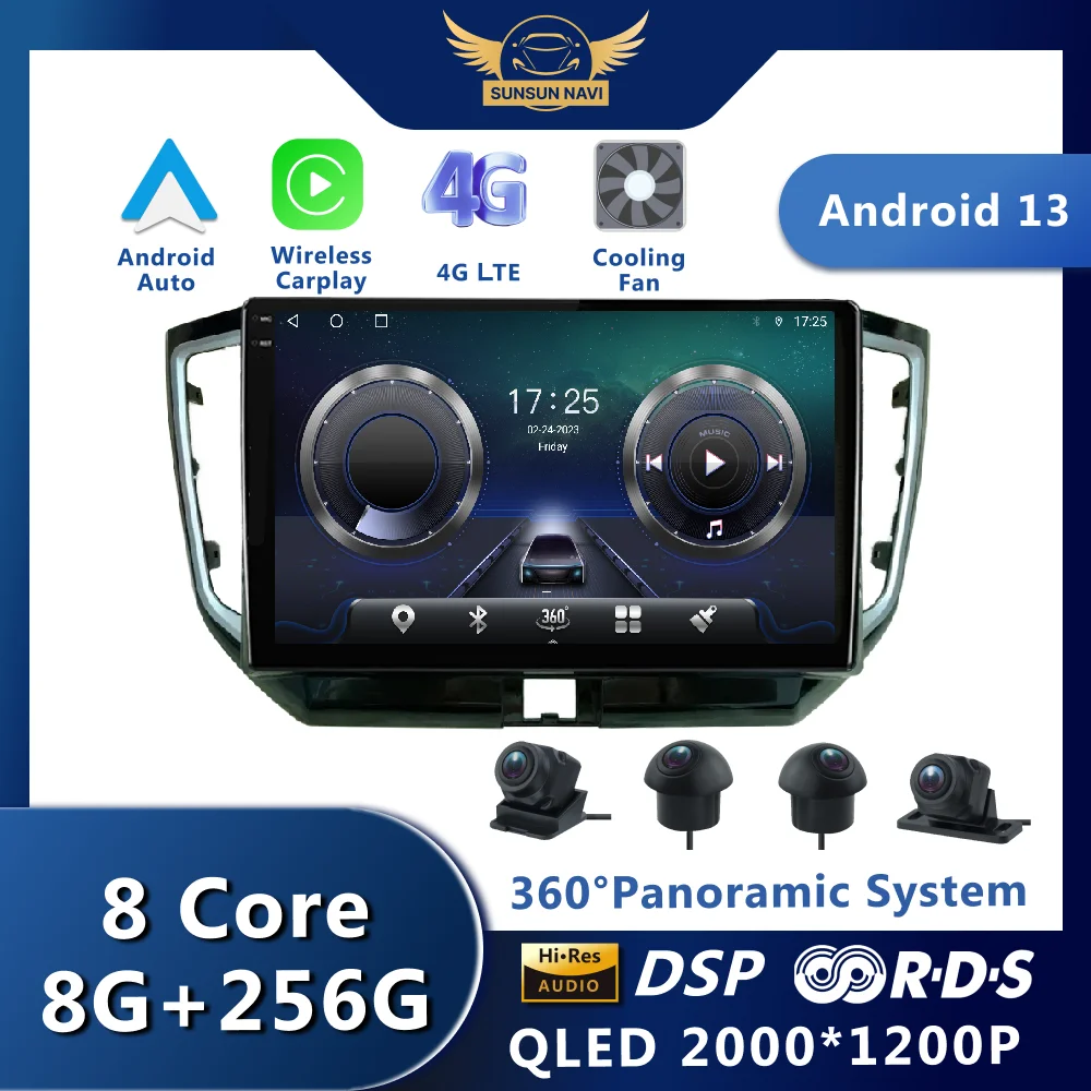 Android-13-For-Nissan-Venucia-T70-2015-2017-Car-Radio-Stereo-Multimedia ...