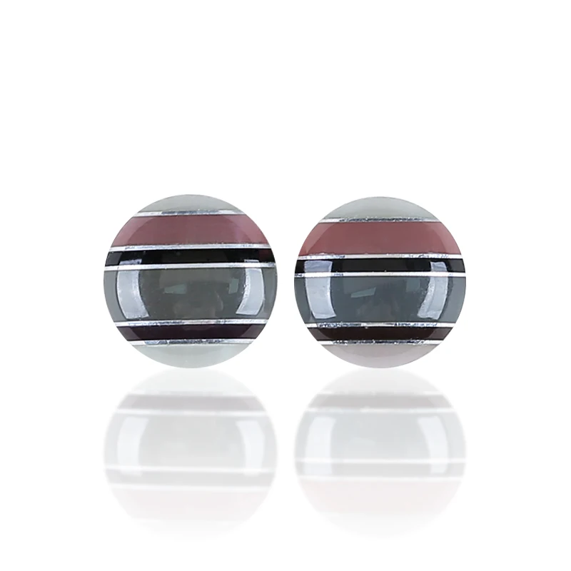 Semiprecious-Stones-Handmade-Jewelry-Cymophane-Gemstone-Cabochon-Pair ...