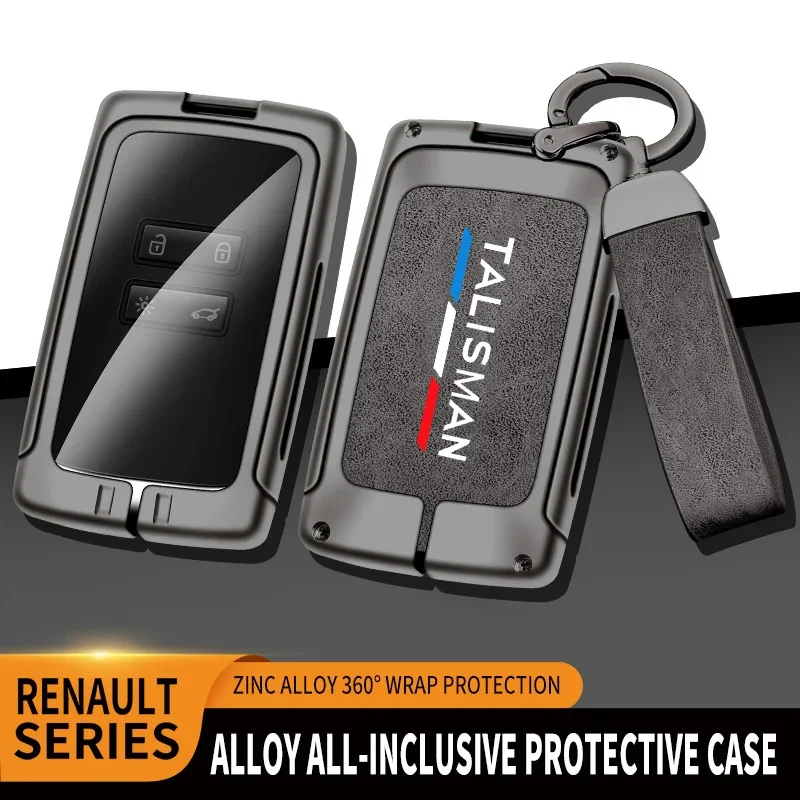 Auto-TPU-Zinc-Alloy-Key-Case-Bag-For-Renault-Talisman-Logo-Car-Key ...