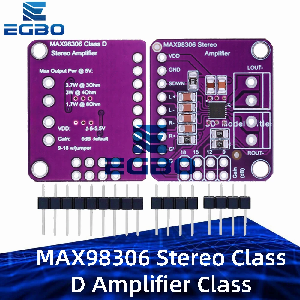 3-3v-5-5v-CJMCU-98306-MAX98306-Stereo-Class-D-Amplifier-Class-AB-Audio ...