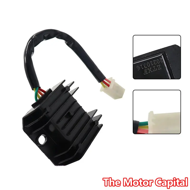 4/5-wire DC fired Full Wave Voltage Regulator Rectifier for Scooter ...