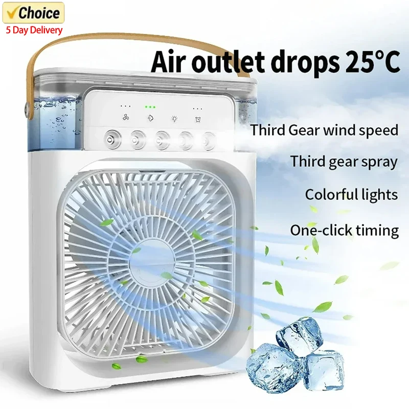 Portable-Fan-Air-Conditioners-USB-Electric-Fan-LED-Night-Light-Water ...