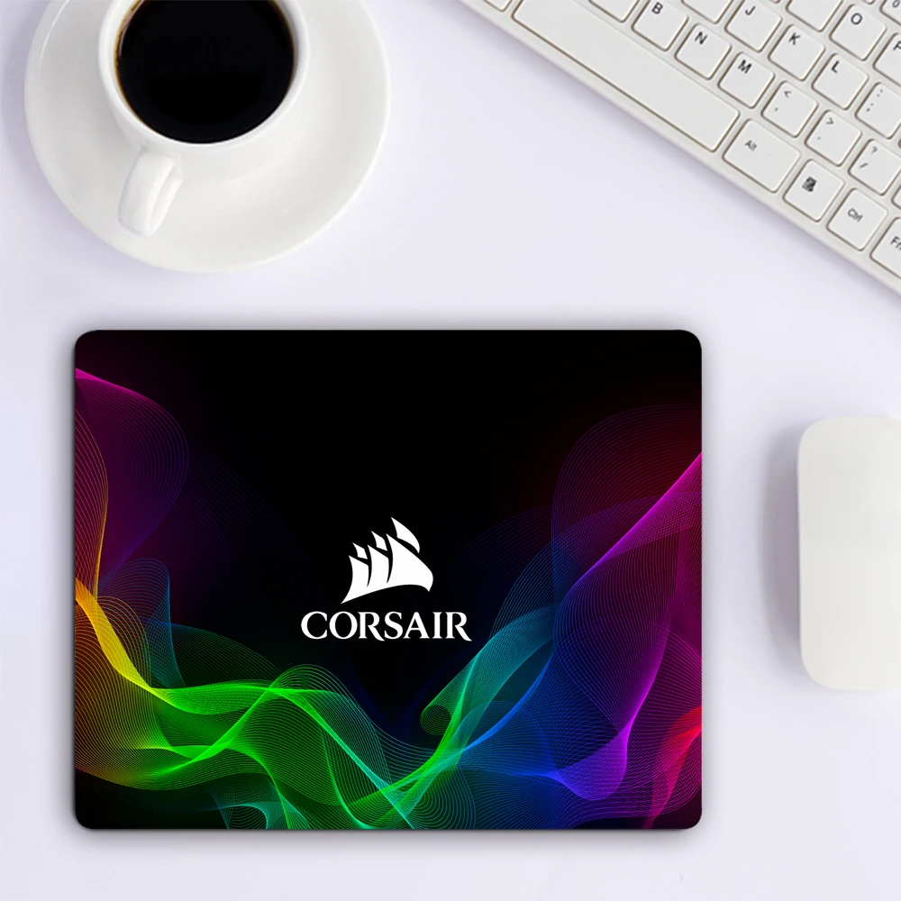 Corsair-Small-Mouse-Pad-Computer-Gaming-Accessories-Keyboard-Mouse-Mat ...