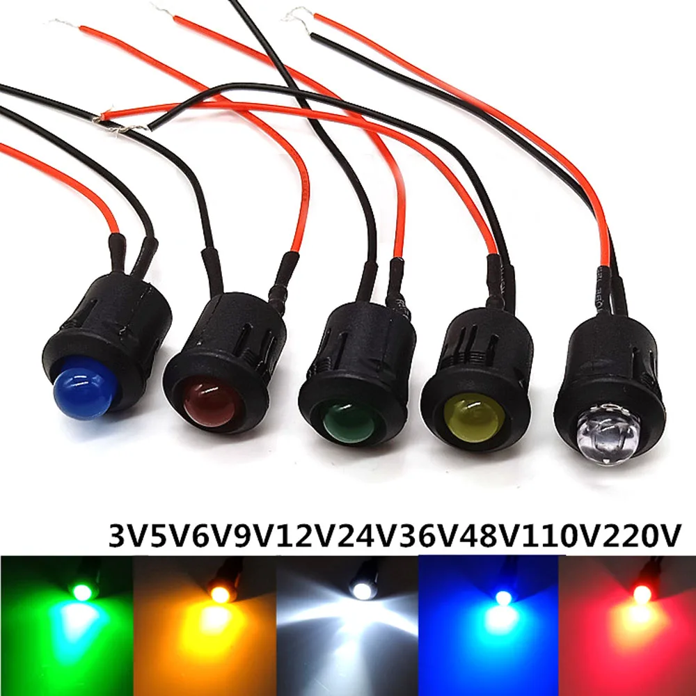 Bombillas-LED-precableadas-para-aficionados-diodos-emisores-luces-para ...