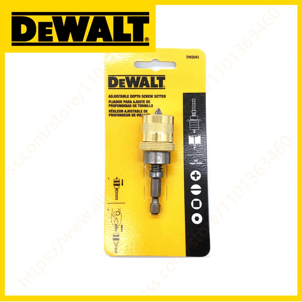 DEWALT-DW2043-1-4in-Hex-Adjustable-Screw-Depth-Setter-Screwdepth-Setter ...