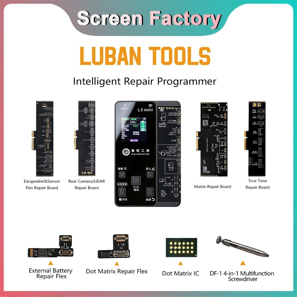 Luban-L3-Mini-Smart-Programmer-for-iPhone-X-14-Series-Dot-Matrix ...