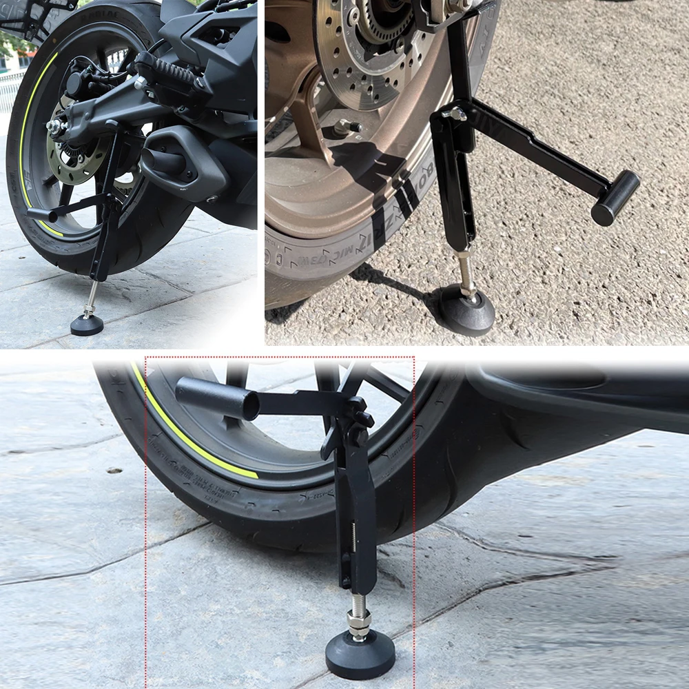 Motorcycle-Stand-Labor-Saving-Foldable-Wheel-Chain-Cleaning-Maintenance ...