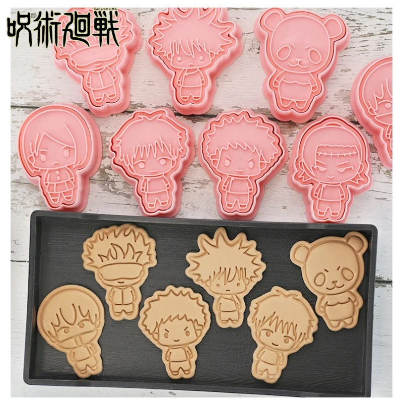 New-8Pcs-Set-Jujutsu-Kaisen-Gojo-Satoru-Cookie-Cutter-Anime-Figure ...