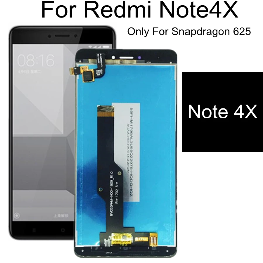 Voor Xiaomi Redmi Note 4x Lcd Displaytouch Screen Vervanging Voor Redmi ...
