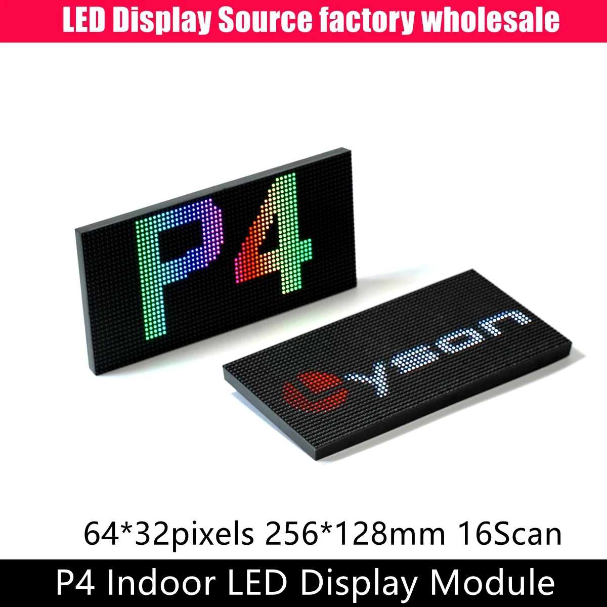 P4-Indoor-SMD-Full-Color-Led-Video-Module-256-128mm-Rgb-Panel-64x32 ...