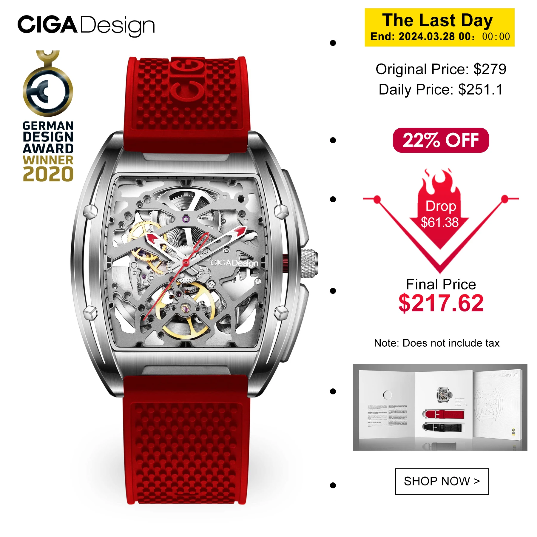 CIGA-Design-Men-Automatic-Watch-Z-Series-Skeleton-Mechanical-Wristwatch ...