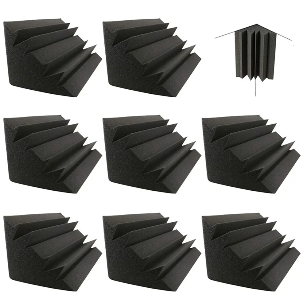 8-16Pcs-12-x7-x7-High-Density-Studio-Acoustic-Bass-Traps-Corner-Foam ...