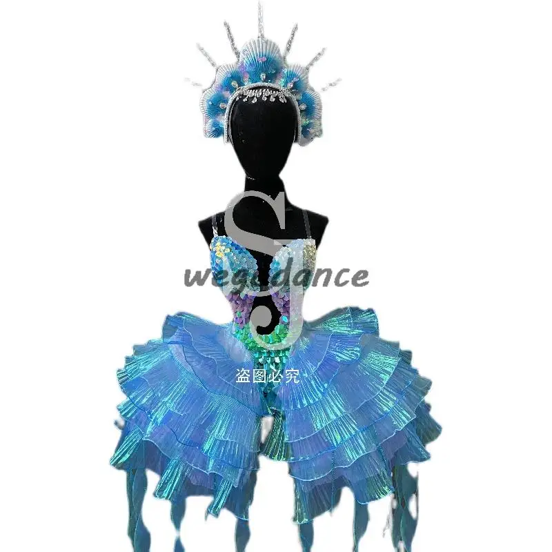 Bar-Performance-Party-LED-Ocean-Series-Fantasy-Color-Mermaid-Scales ...