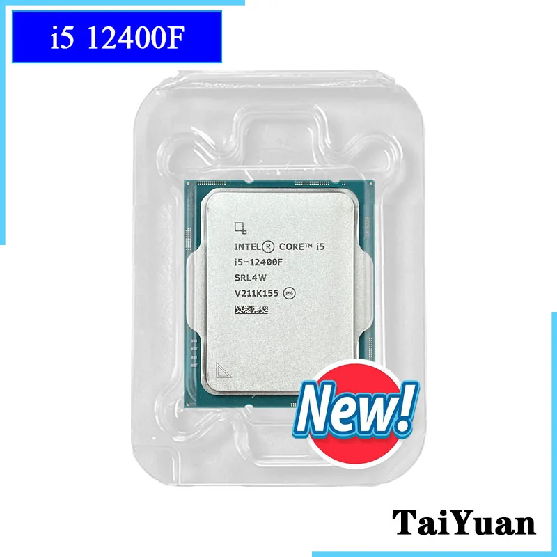 Intel Core i5 12400F i5 12400F 2.5 GHz 6 코어 12 스레드 CPU 프로세서 10NM L3 ...