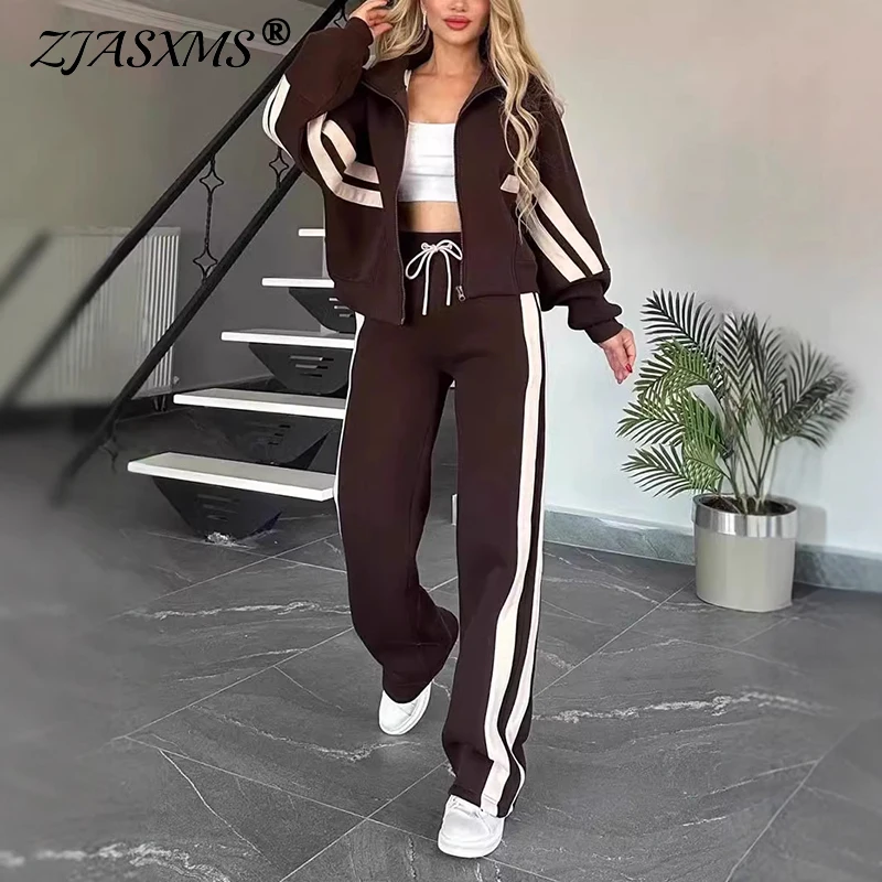 Ropa-Y2K-para-mujer-conjunto-de-ropa-deportiva-con-estampado-de-rayas ...