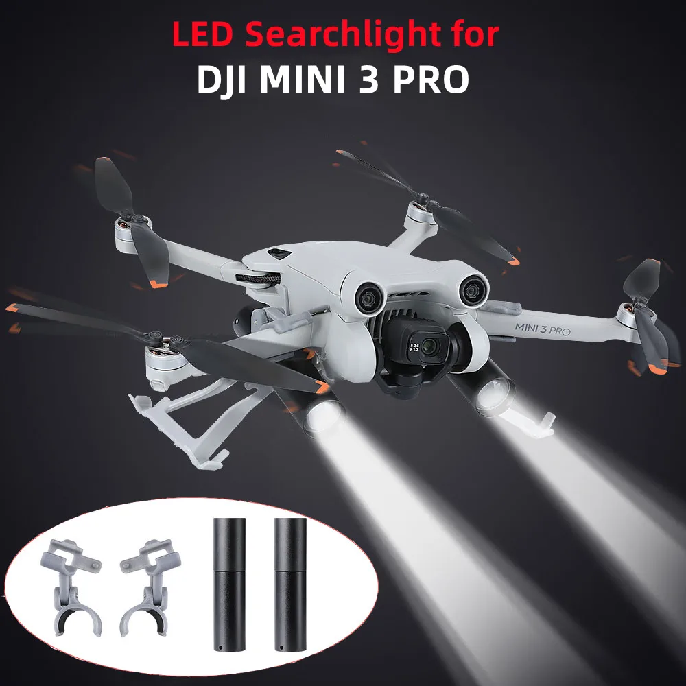 LED Scheinwerfer mit Fahrwerk fur DJI Mini 3 Pro Nacht Flug Taschenlampe Dual Licht Kit fur DJI Mini 3 pro Drone Zubehor AliExpress