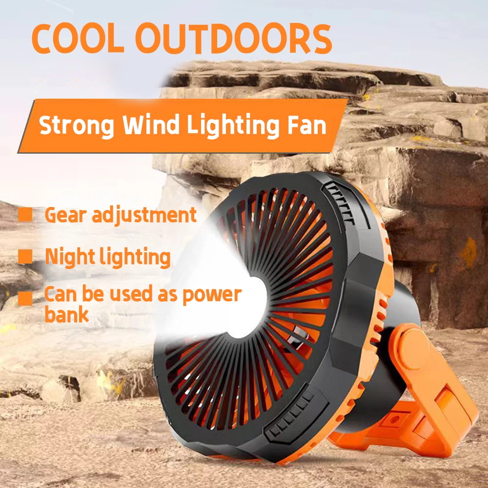 LED-Camping-Fan-Lights-Outdoor-USB-Rechargeable-Tent-Camping-Light ...