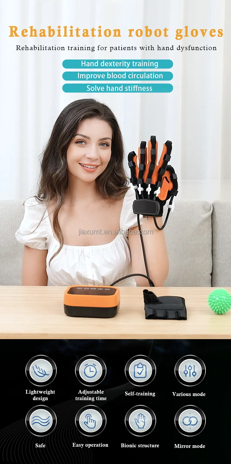 Smart Soft Hand Rehabilitation Robotic Gloves For Stroke Patients